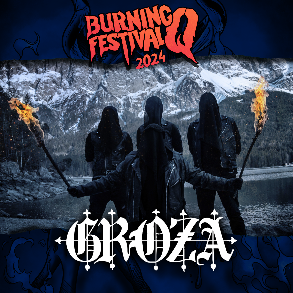 Lineup Burning Q 2024 - Burning Q Festival