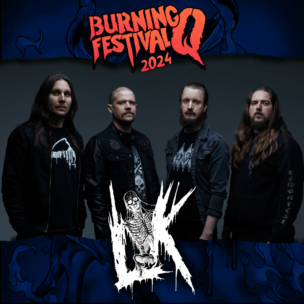 Lineup Burning Q 2024 - Burning Q Festival